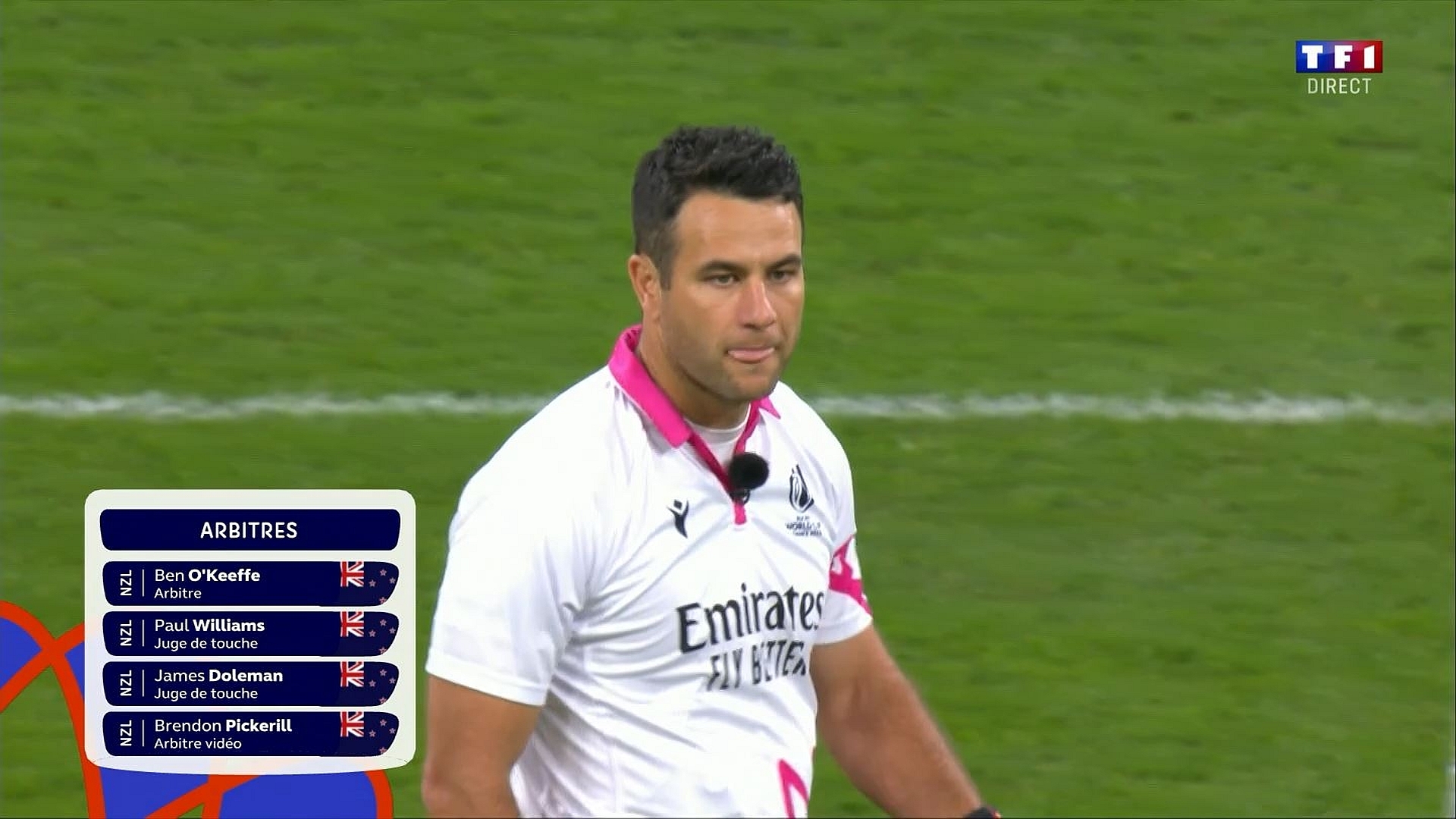 2023 10 15 21h O'keefe France Afrique du Sud Quart de dinale TF1 cut ...