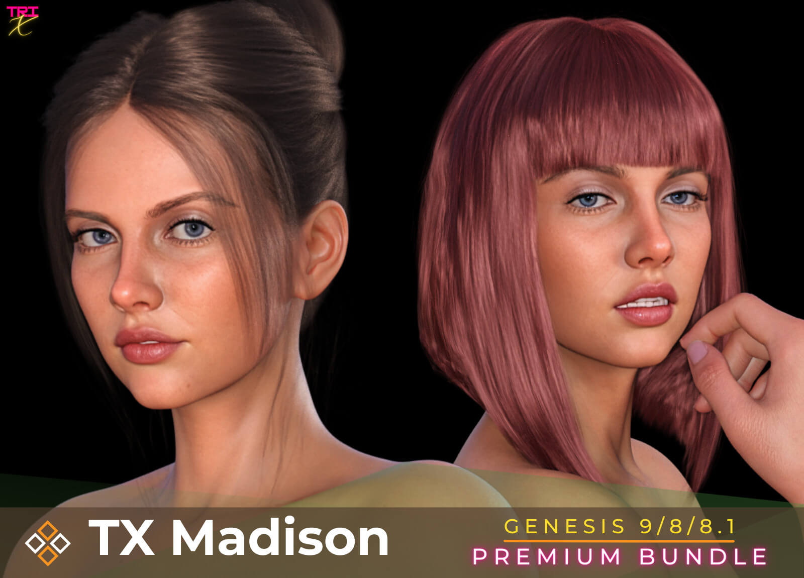 (ANON FILLED 2023-06-19) TX Madison For G9 G8 G8.1 - Free Daz 3D Models