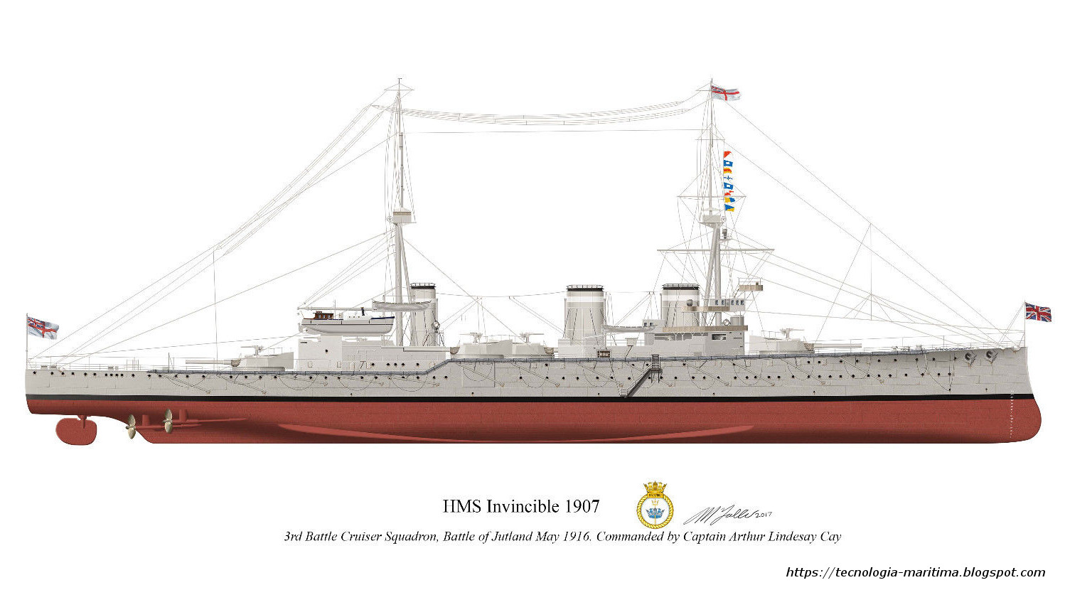 hms invincible 1909 print by sfreeman421 deonrd3 fullview — Postimages