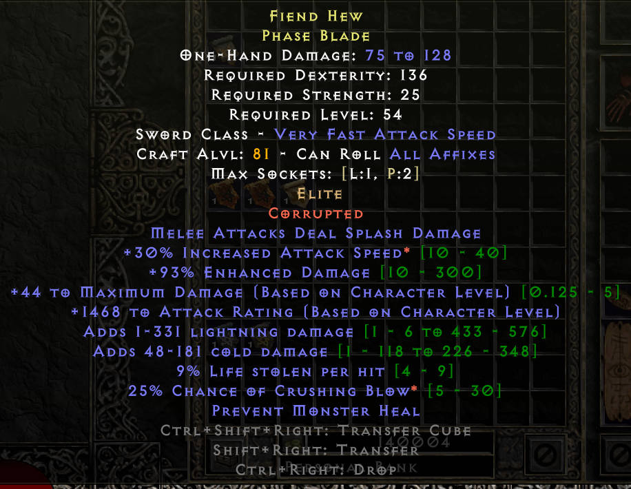 Any Value? Pd2 - Topic - d2jsp