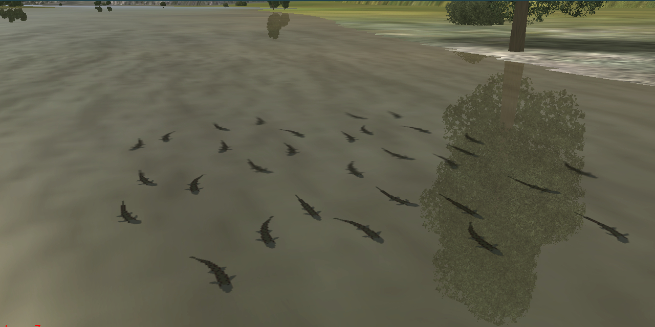 Static fish & sea creatures