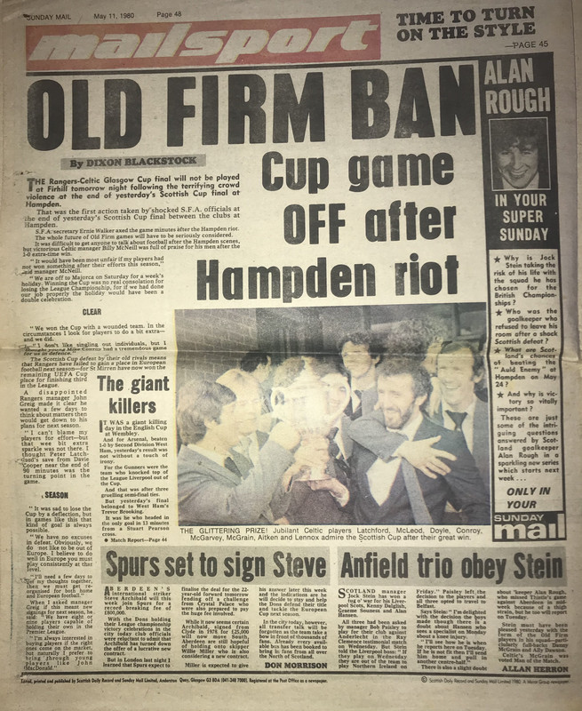 1980 Scottish Cup Final 48 IMG 0491 — Postimages