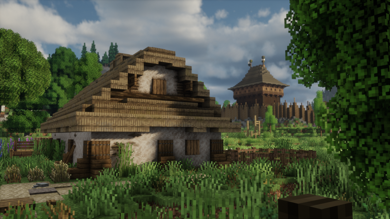 Anglo-saxon Longhouse - Detailed Mediveal Homestead | Medieval ...