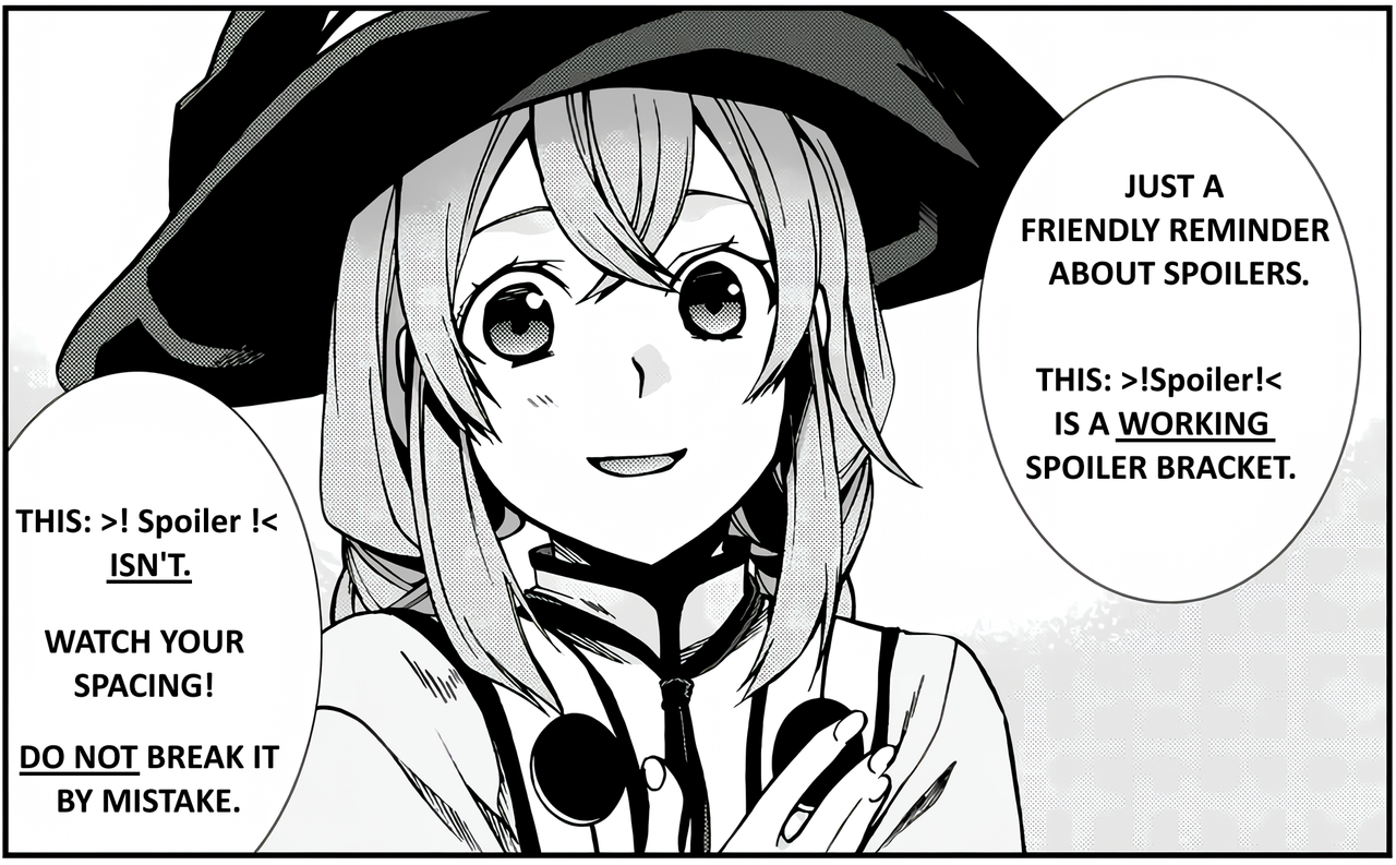 How to use Proper Spoiler Brackets, feat. Roxy. : r/mushokutensei