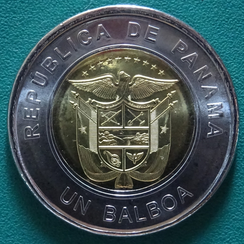 1 Balboa. Panamá (2017) Centenario de la Cruz Roja Panameña