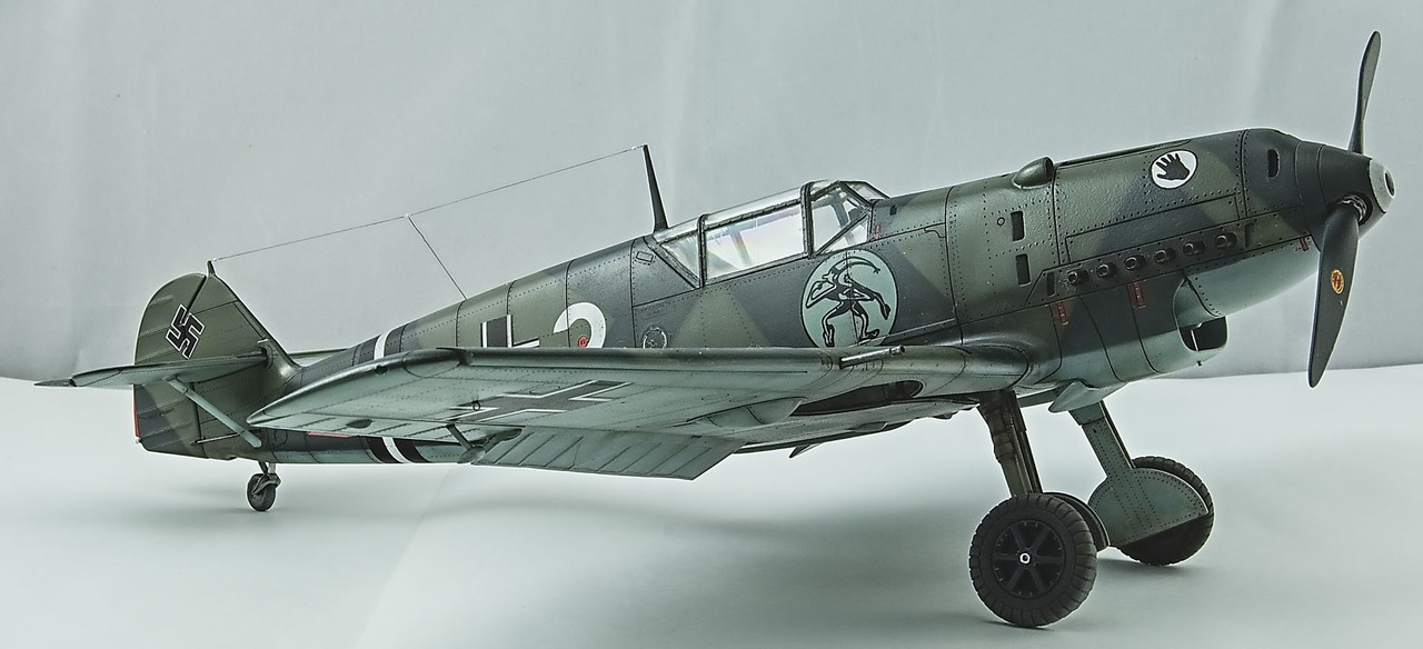 1/32 Bf-109 C3 Eduard + Alley Cat - Ready for Inspection - Large Scale ...