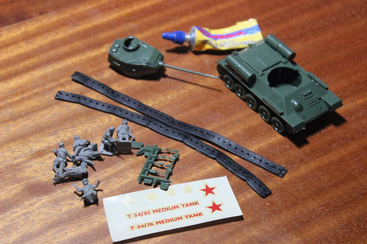 Airfix T34 Tank - A Kit You Built As A Kid GB - Britmodeller.com