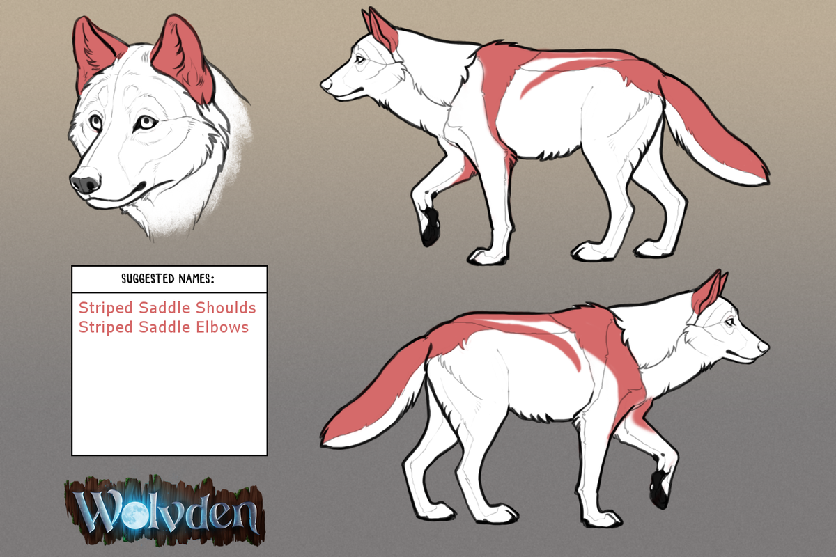 Marking Suggestion: Rump + Leg markings |:| Wolvden