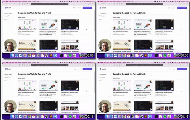 Scraping the Web for Fun and Profit