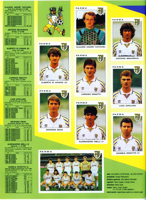 Calciatori 1991 1992 Panini 30 — Postimages