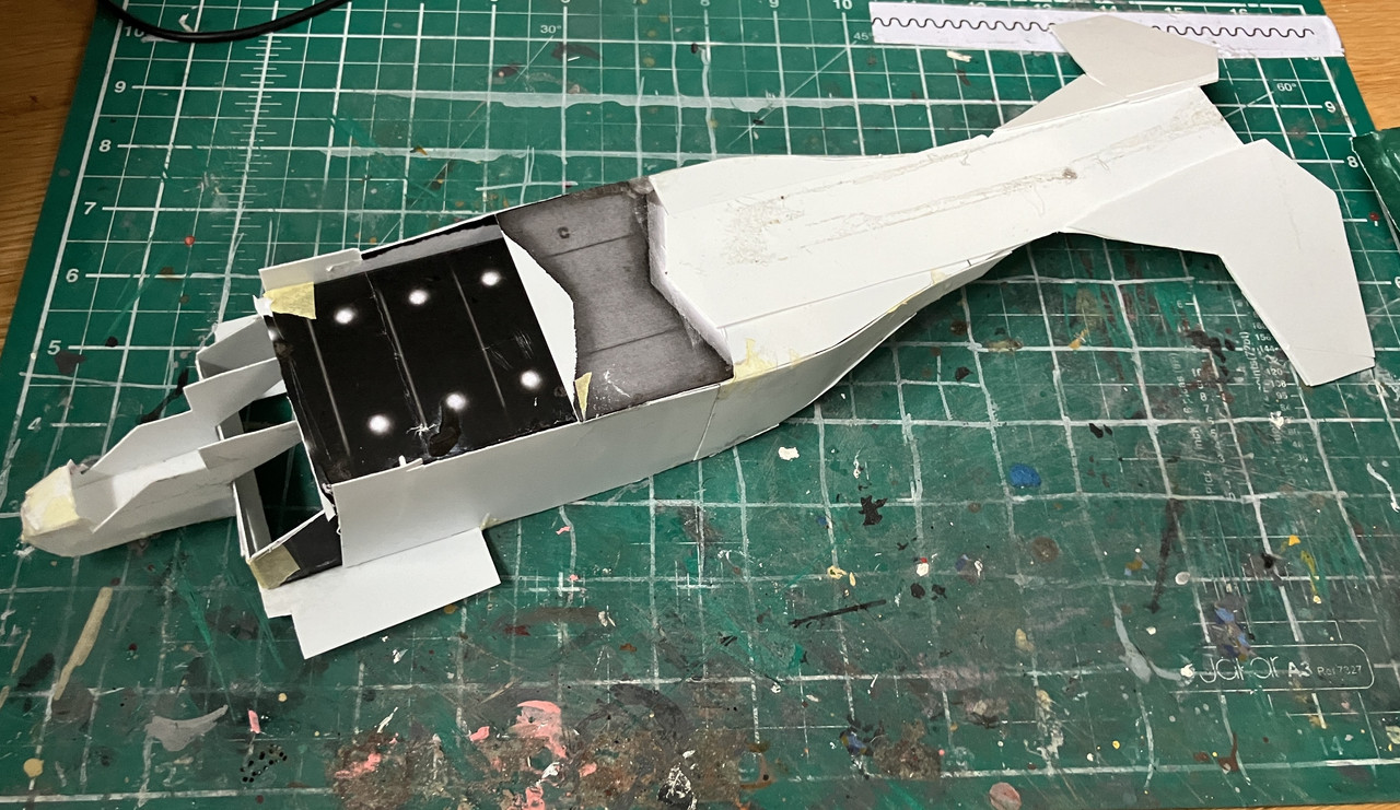 Cheyenne Dropship 1/72 Scratchbuilt/papercraft - Page 2 - Above the ...