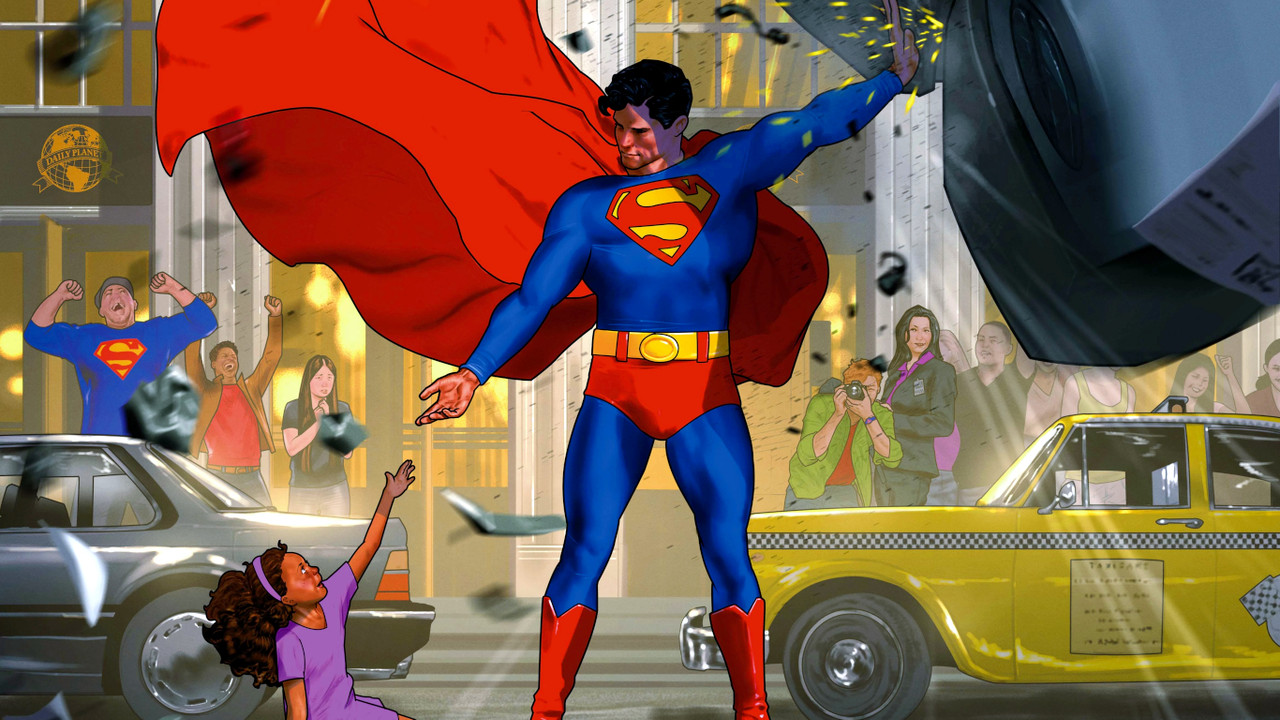 Action Comics Vol 1 1083 Textless Clarke Variant — Postimages