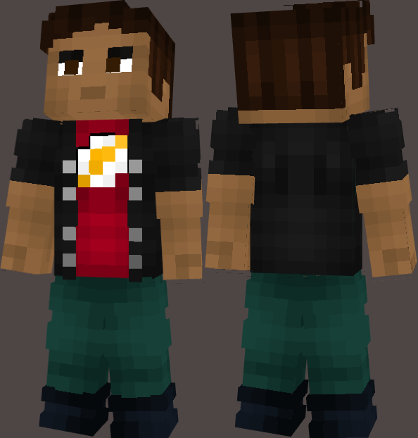 Jamal Darius | Speedy Racer (Flash Special) Minecraft Skin