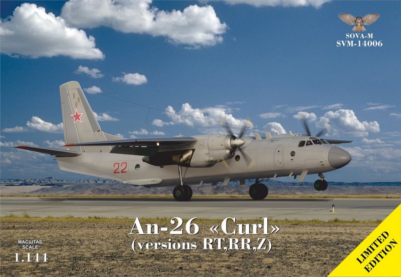 1/144 - Antonov An-26 "Curl" by SOVA-M - released - The Rumourmonger ...