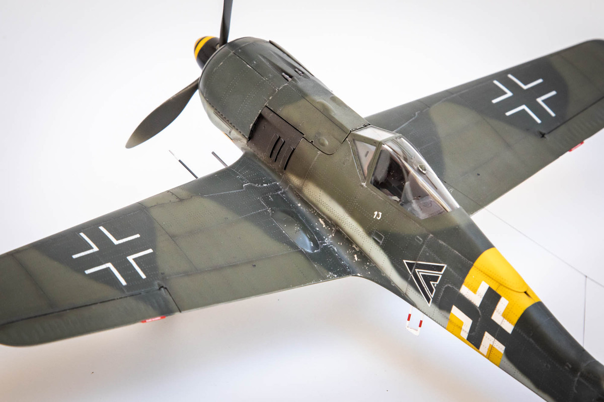 Border 1/35 Fw 190A-6 Nowotny Double Chevron - Ready for Inspection ...