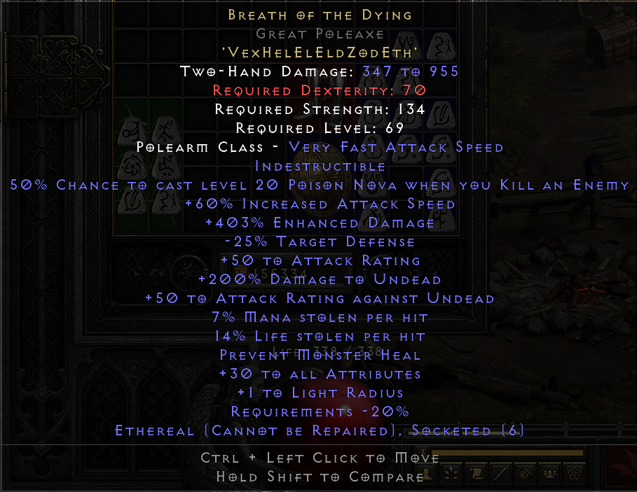 Gg Ebotd Poleaxe - Topic - d2jsp