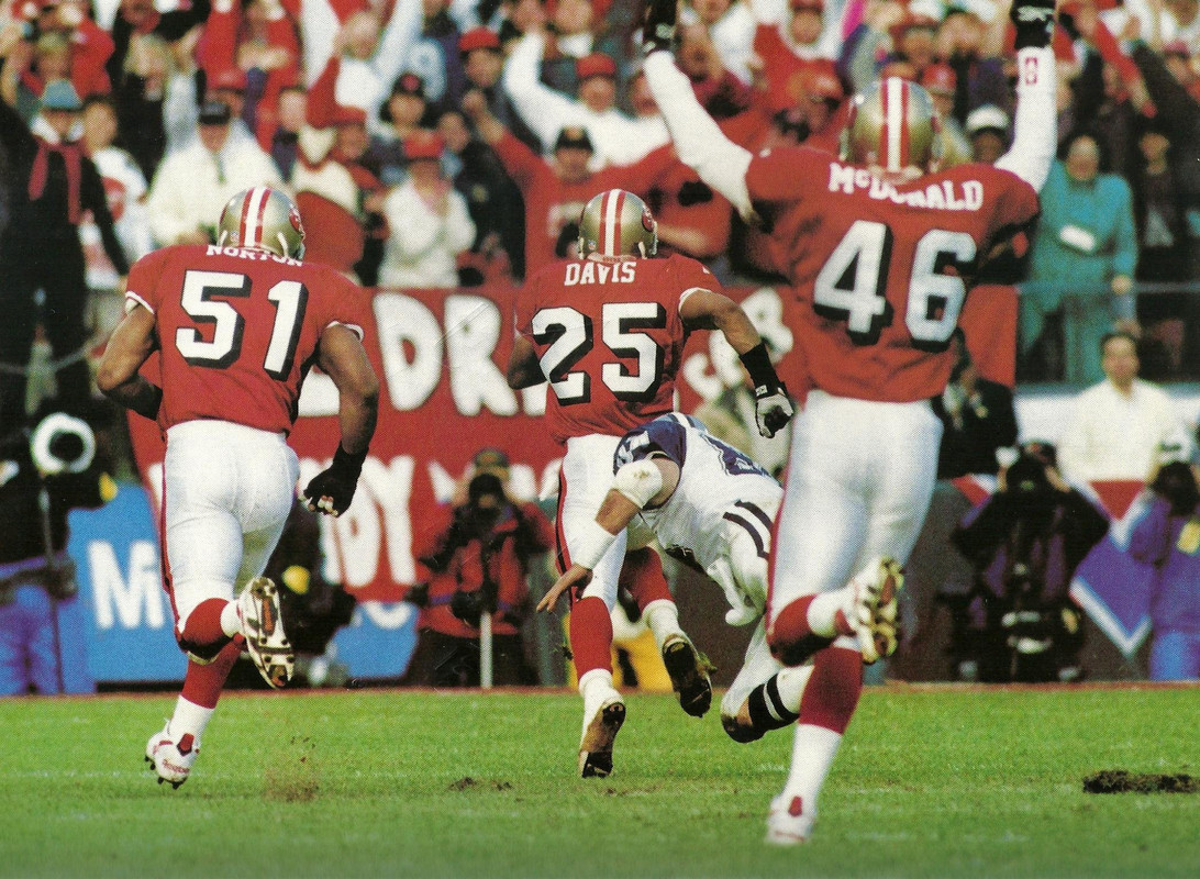 1994 NFC Champs Davis Pick 6 — Postimages
