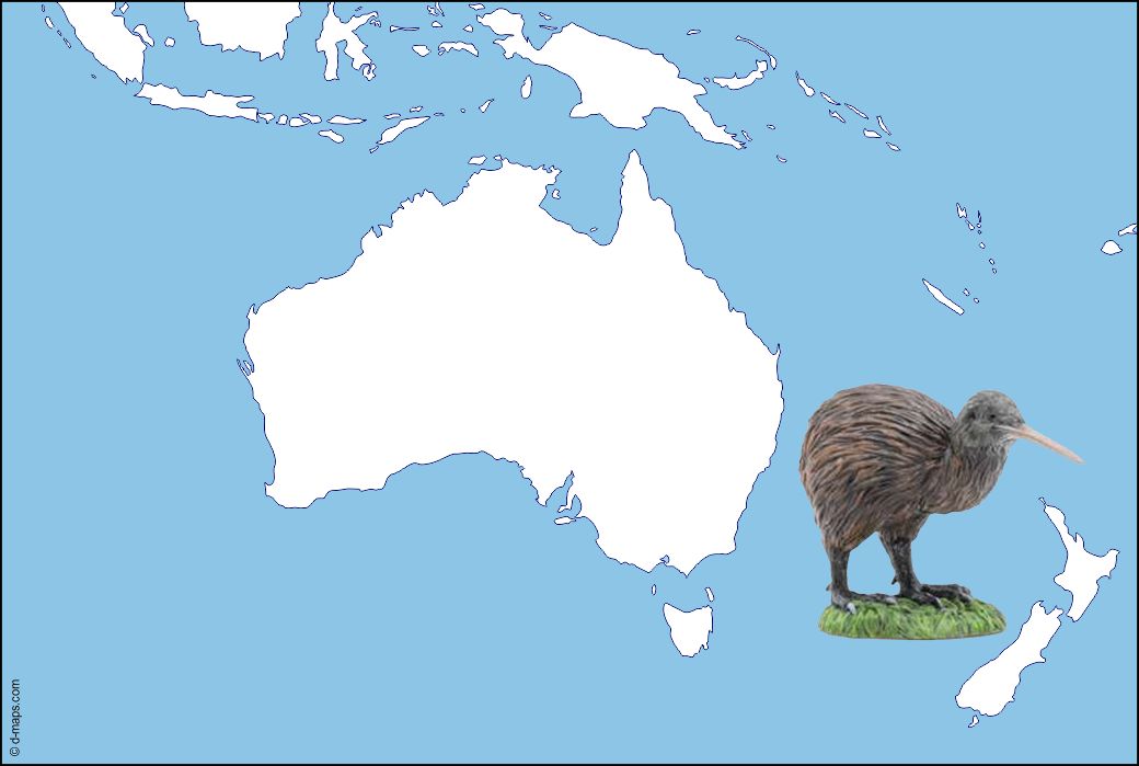 2023 Oceanian wildlife from all brands with map - updated June 30