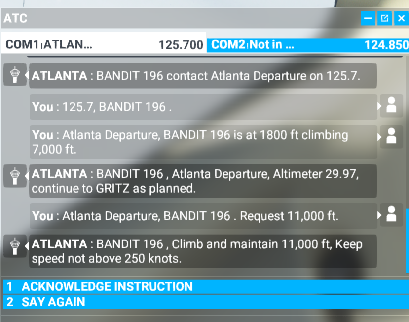MSFS ATC - Microsoft Flight Simulator (2020/2024) - The AVSIM Community