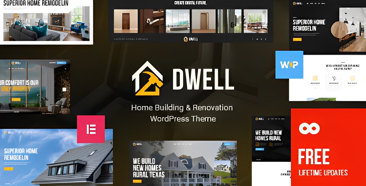 Dwell - Home Building & Renovation WordPress Theme – Bliter GPL