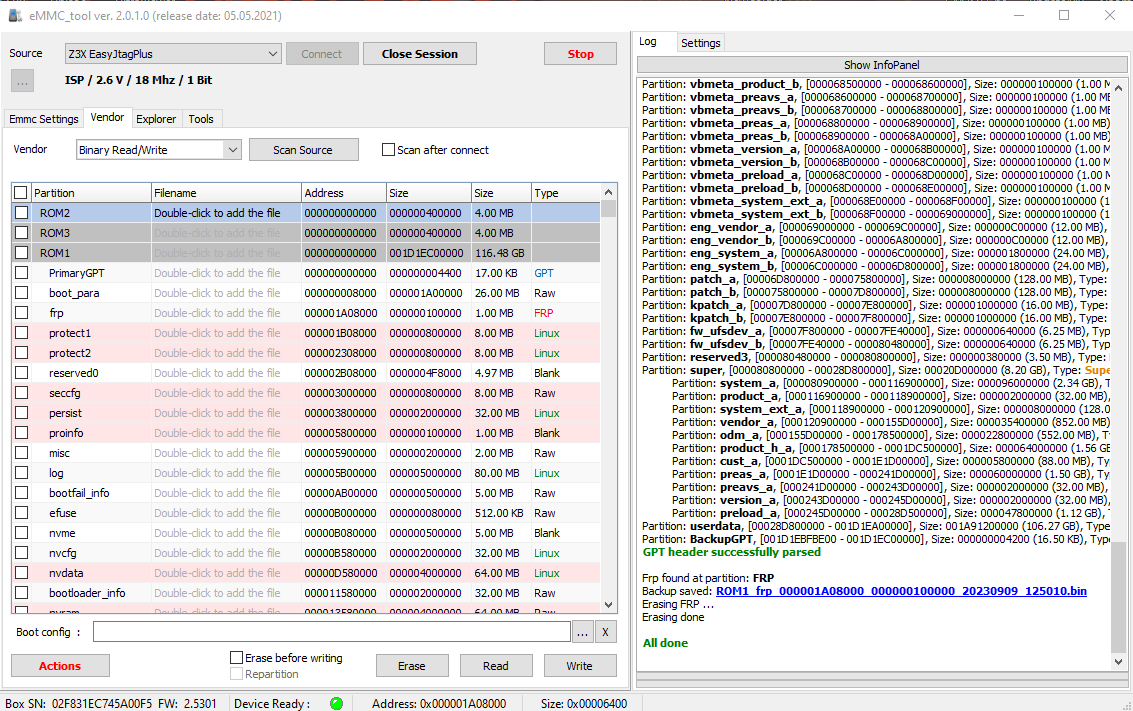 Honor X7a (RKY-LX2) FRP REMOVE DONE WITH EASY JTAG PLUS - GSM-Forum