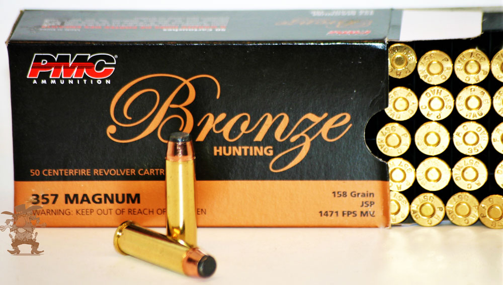 357 Magnum PMC Bronze Hunting 357 MAG JSP 357brass 158 Grain 50 ROUNDS ...