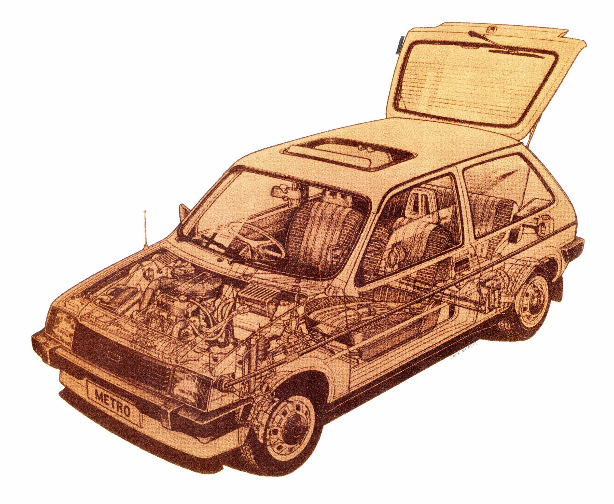 British Leyland Metro by Jack Morris — Postimages