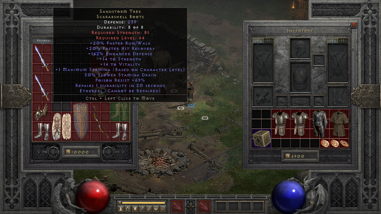 Iso: Eth Treks W/ High Poison Res And Def % Na Ple - Topic - d2jsp