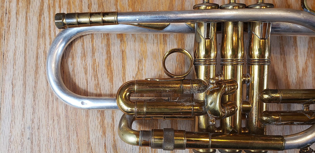 King 1950 Master 2 Silversonic cornet sn 319154 (11) — Postimages