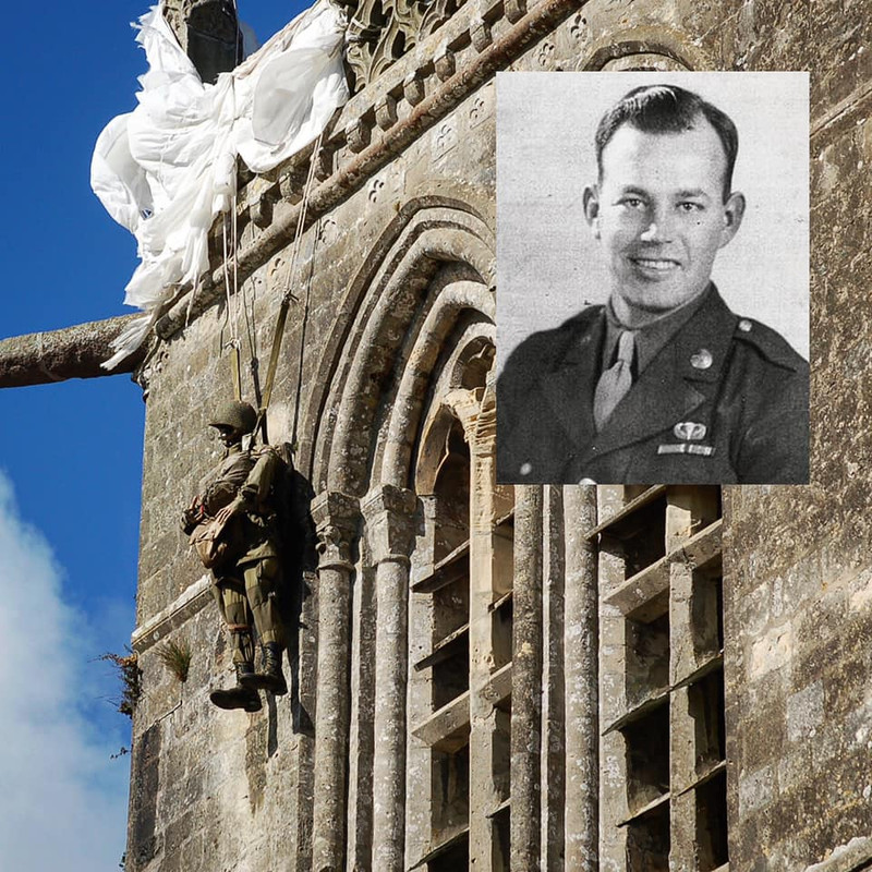 John Steele en Sainte Mere Eglise — Postimages