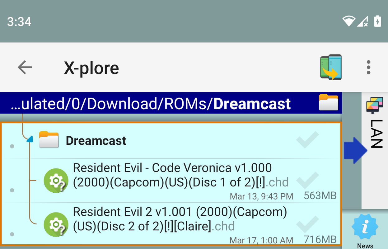 GDI files in Redream showing two games? : r/EmulationOnAndroid