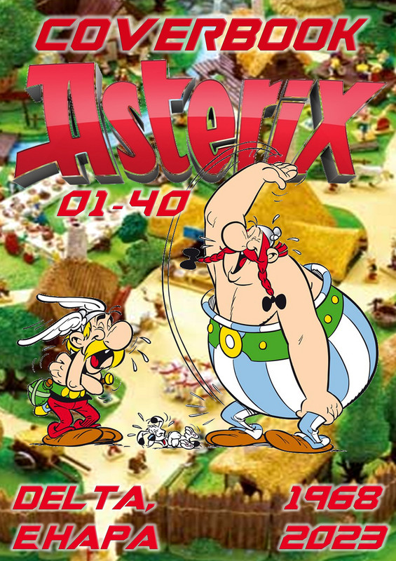 142b Coverbook 2023 Asterix & Obelix — Postimages