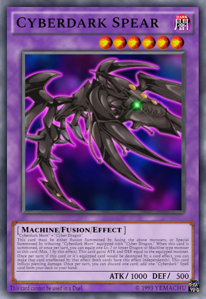 Needs More Cyberdark Support : r/customyugioh