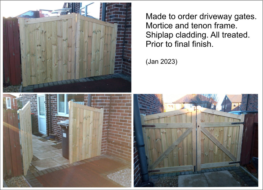 These gates have dropped in the middle, what are my options to stop ...