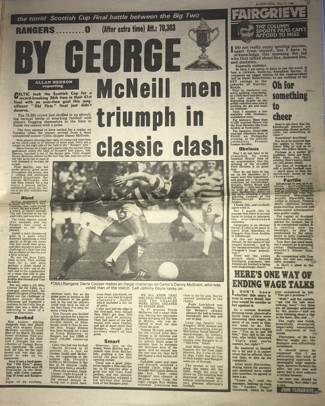 1980 Scottish Cup Final 47 IMG 0495 — Postimages