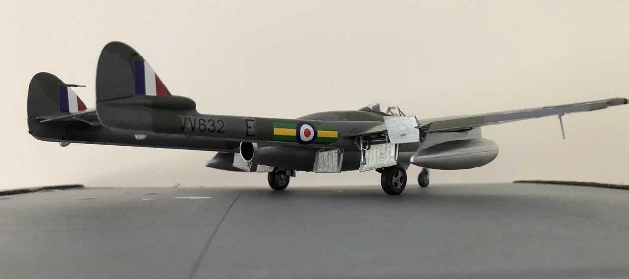 Vampire FB.5, VV632/E, No. 613 (Manchester) Sqn, RAuxAF, RAF Ringway ...