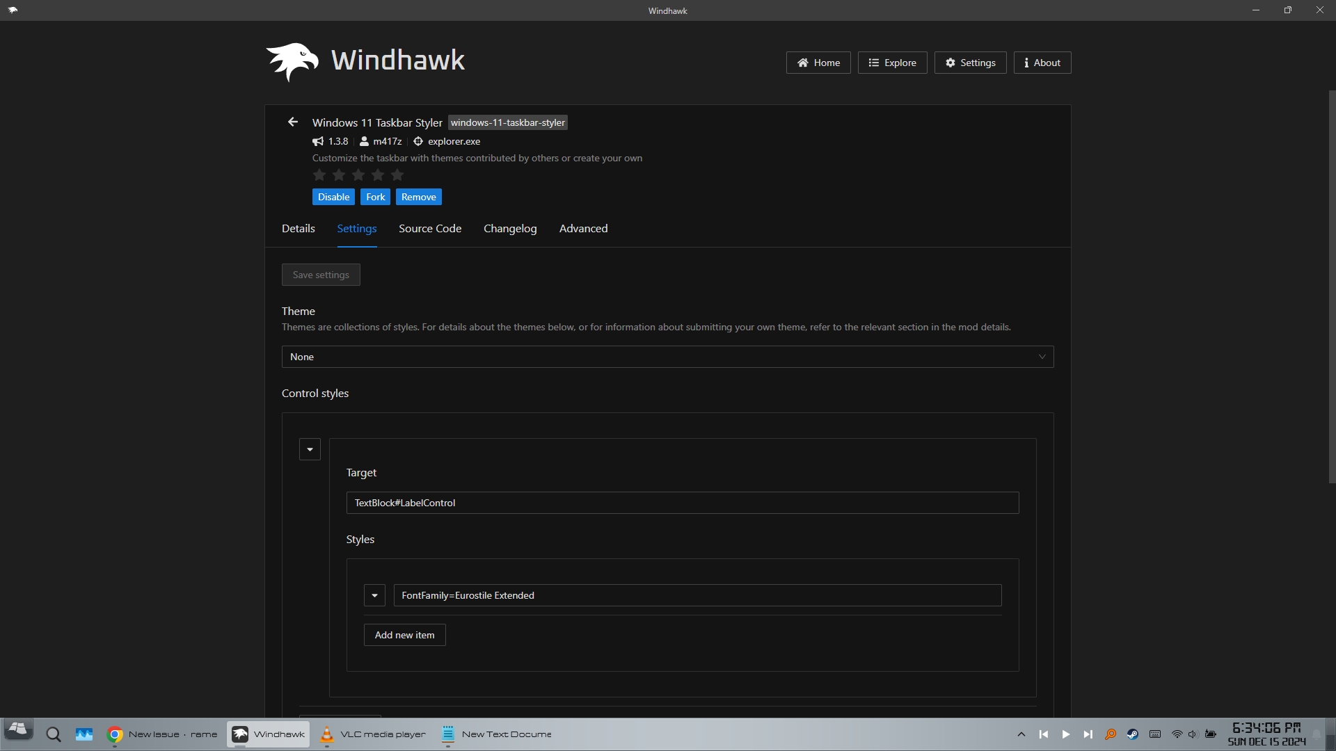 Windows 11 Taskbar Styler Mod, How can I make the Taskbar font SemiBold? · Issue #149 ...