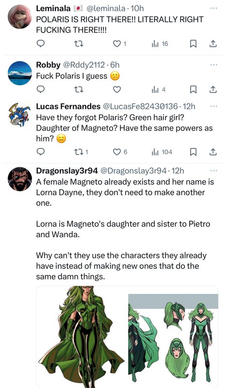 Polaris: Queen of Mutants/Mistress of Magnetism Appreciation 2024 ...