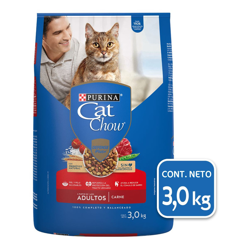 MX CC DRY ADT CARNE 3 KG ECONTENT 0322 GR — Postimages
