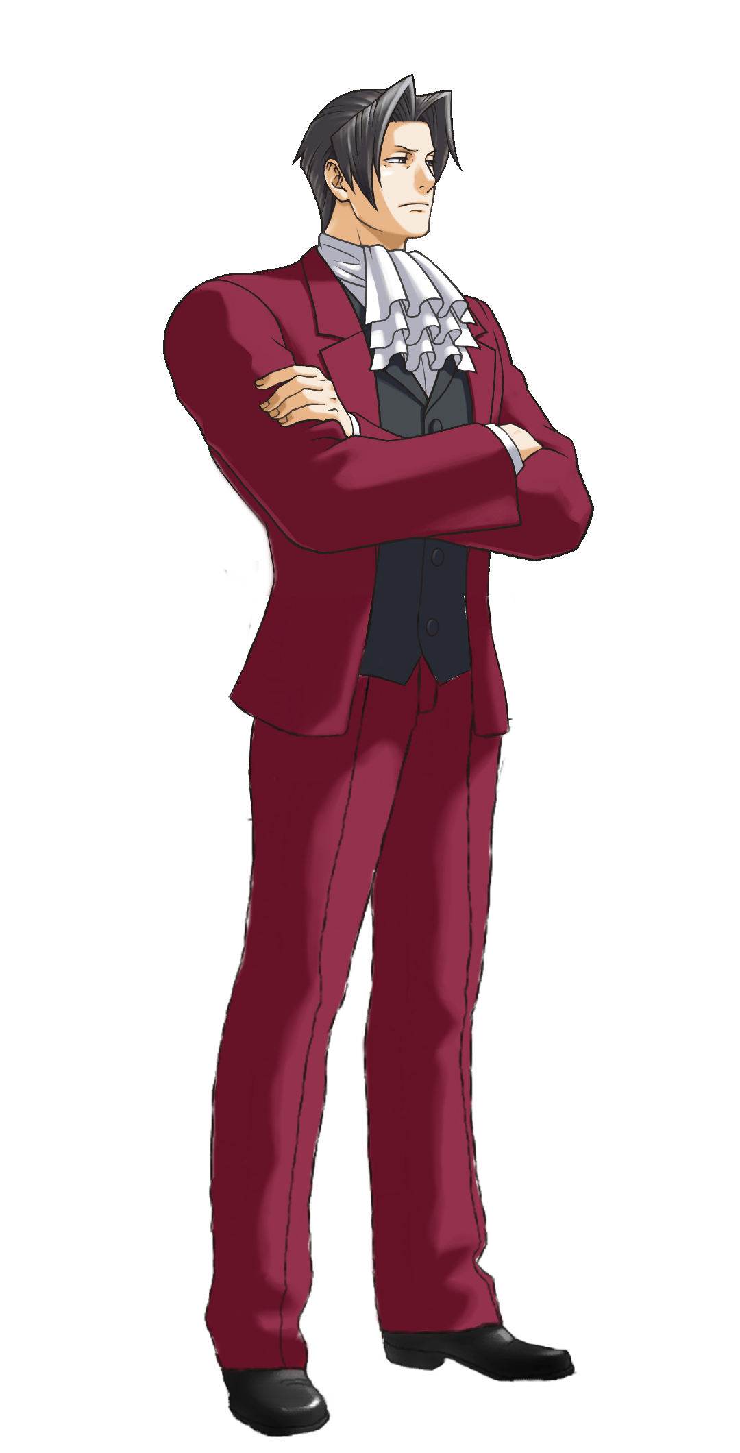 Edgeworth full body thinking — Postimages