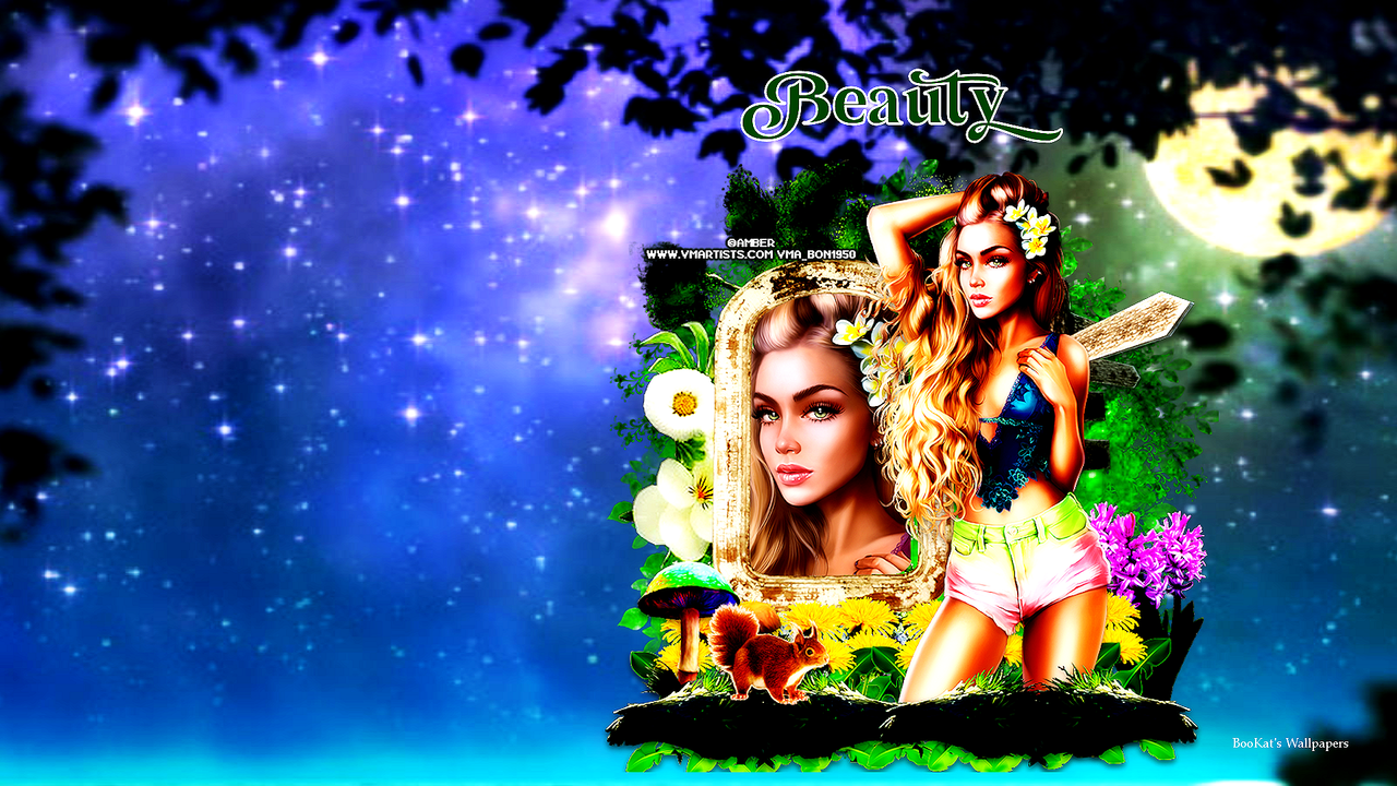 Amber Beauty Wallpaper 1920x1080 by Boo Kat24 — Postimages