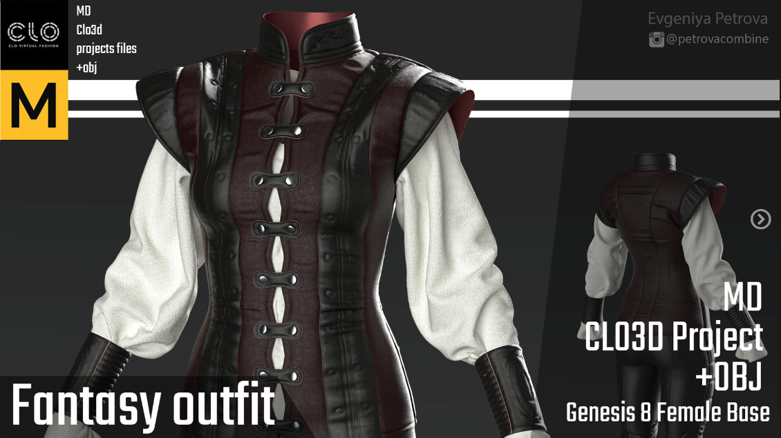 Fantasy Outfit 2025 - Free Daz 3D Models