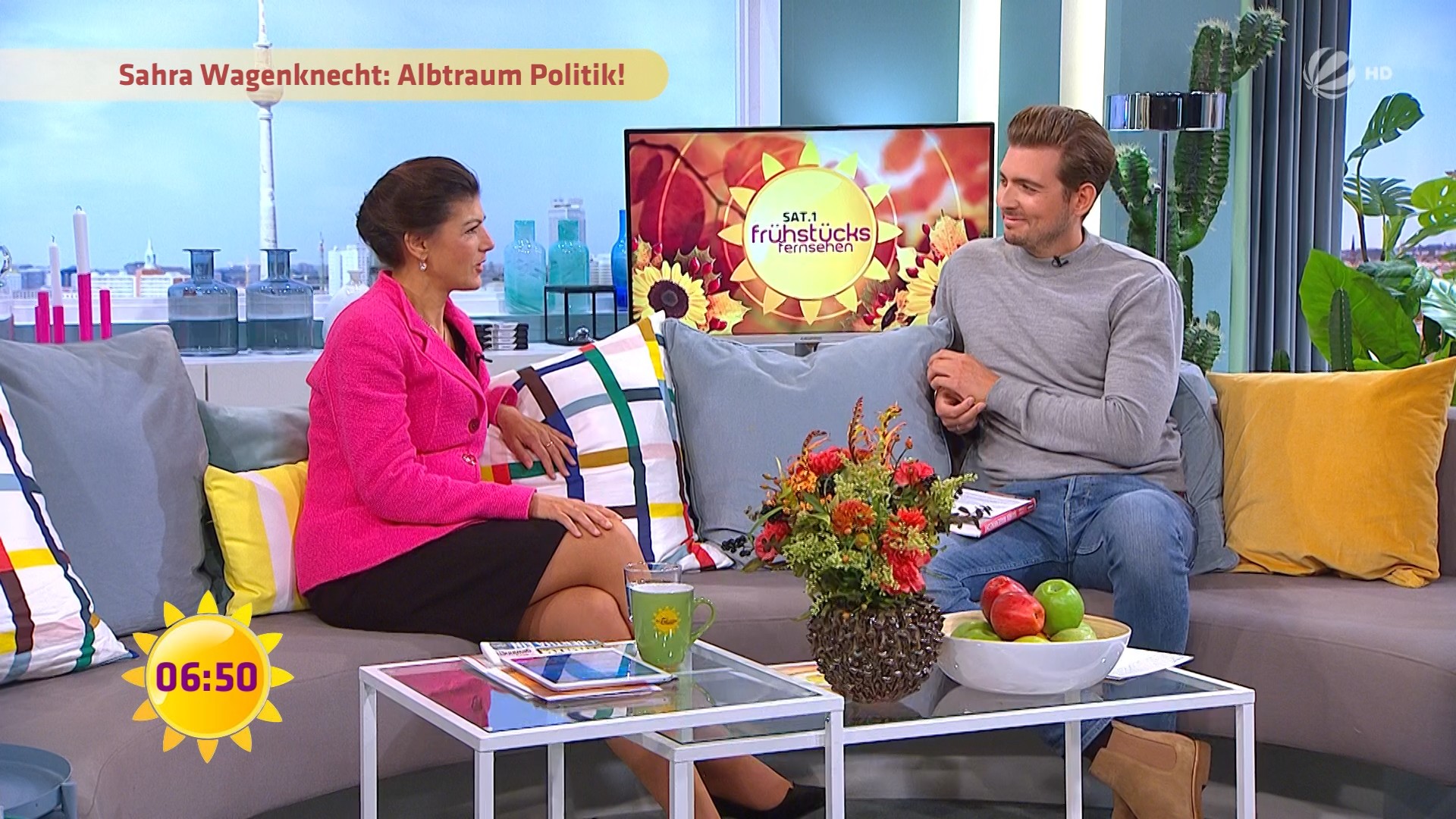 cap 20191108 0645 SAT 1 HD SAT 1 Frühstücksfernsehen 00 05 5 — Postimages