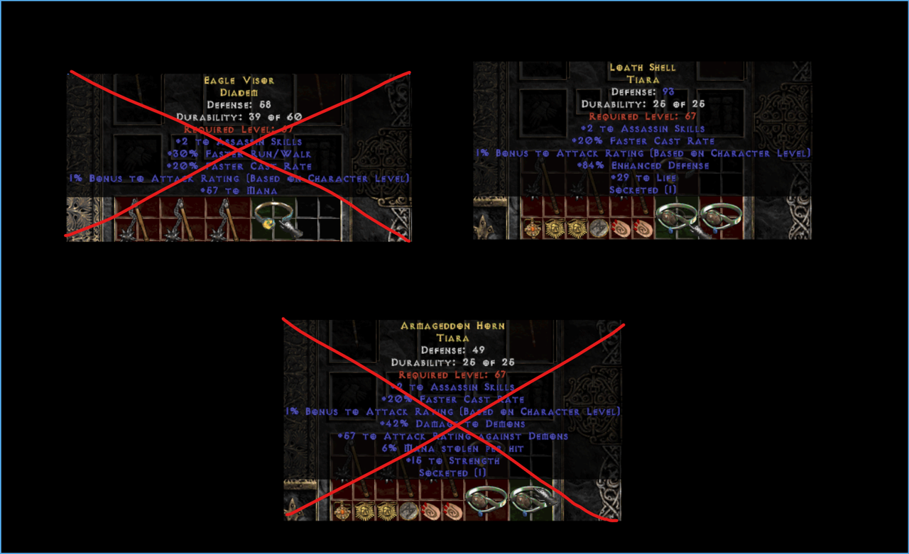 Very Nice Assa 2/20 Fcr Visio Tiaras ~~~ - Topic - d2jsp