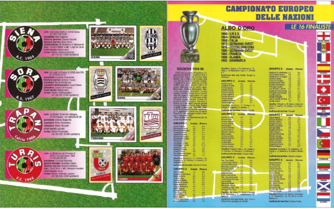 Calciatori Panini 1995 96 36 — Postimages