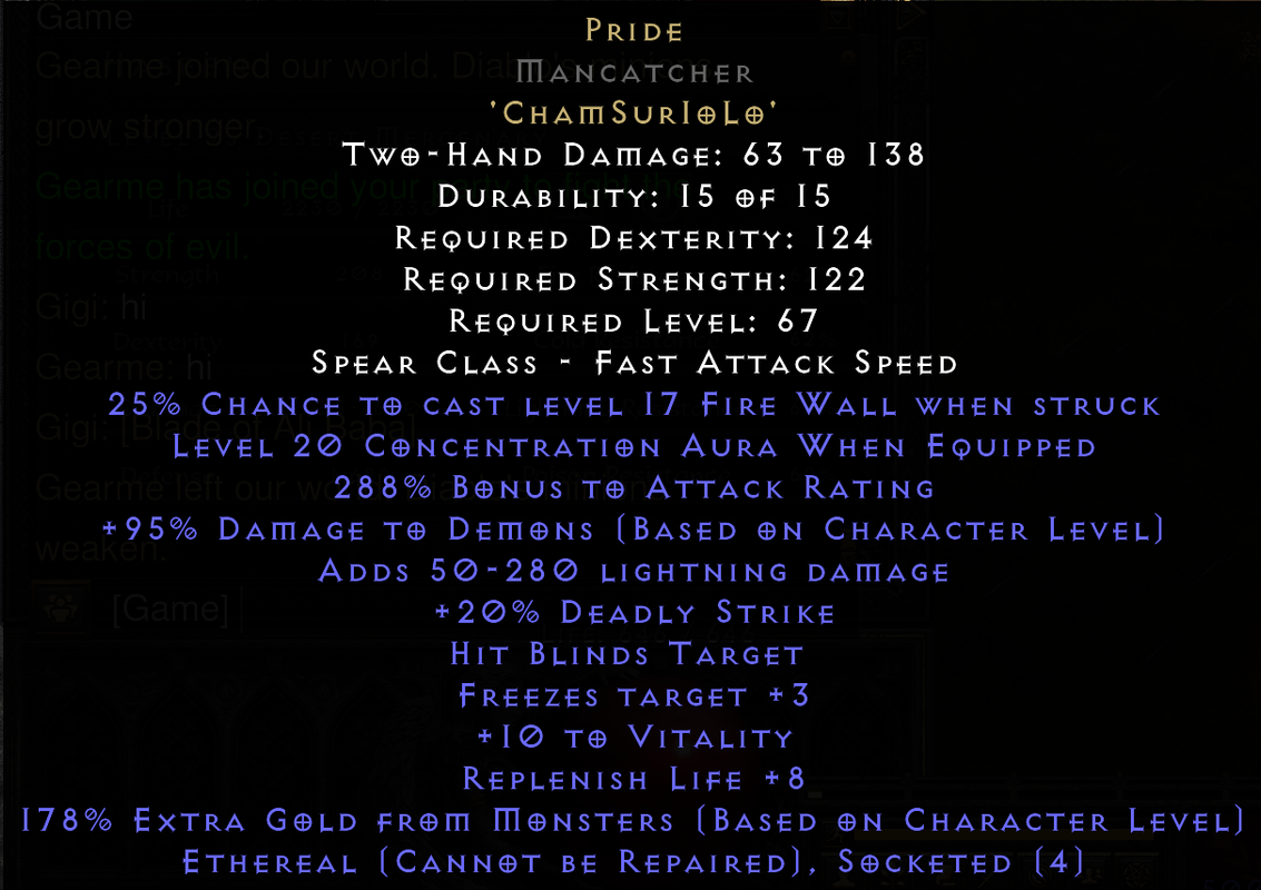 20 E Pride Mancatcher/ 15/2/3/345 Faith - Topic - d2jsp