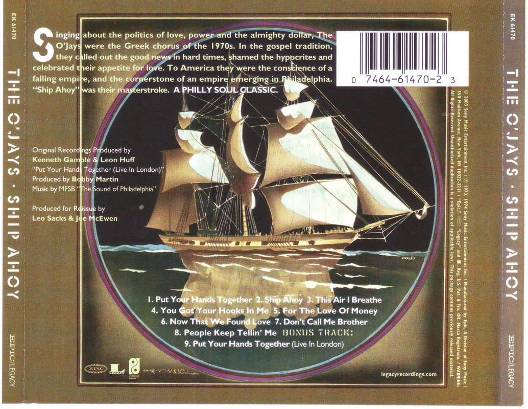 Download The O'Jays-Ship Ahoy (1973) EAC FLAC Torrent | 1337x