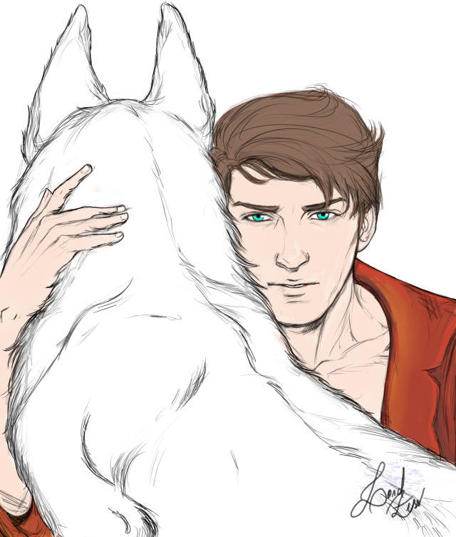 Geralt x Jaskier drawings/fanarts - Geraskier, inspired by fanfics and ...