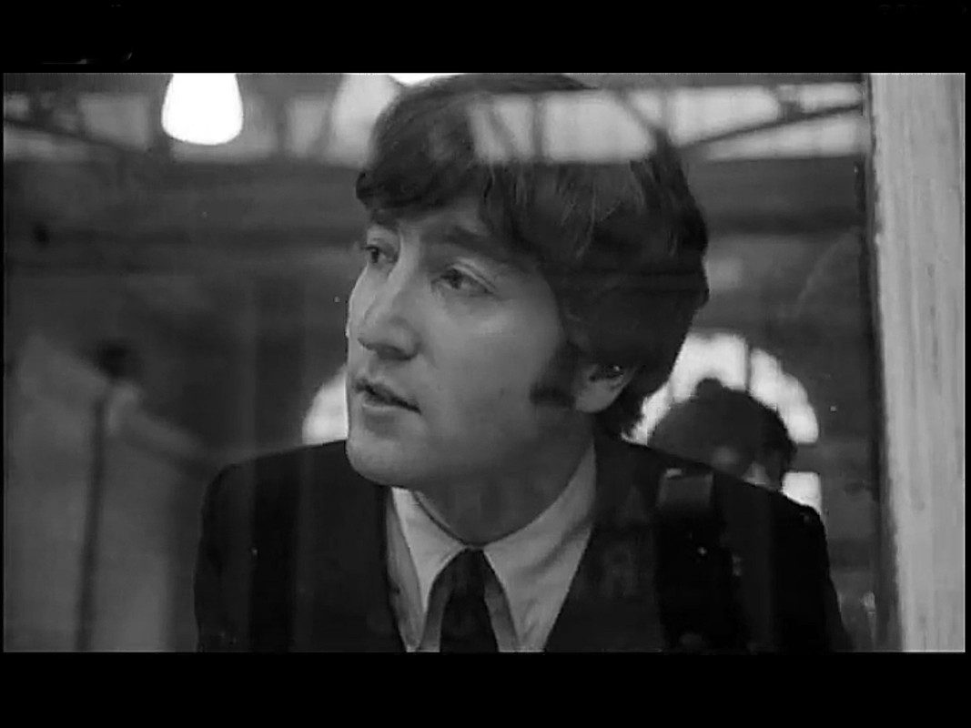 Screenshot of John from "A Hard Days Night." : r/JohnLennon