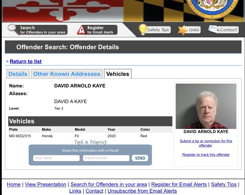 David Kaye RSO Information | Temple of TCAP